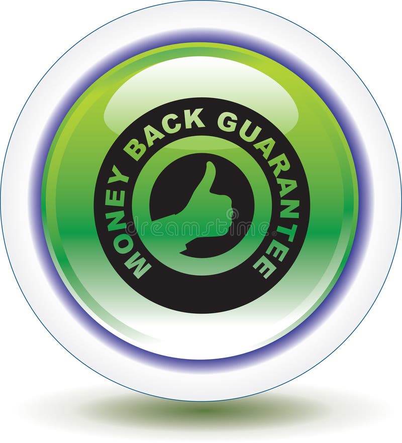 Icon stock vector. Illustration of circle, green, glass - 17966567