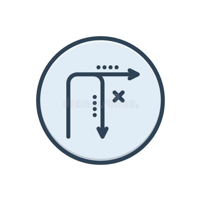 Color Illustration Icon for nor, Neither, Caution and Danger Stock ...