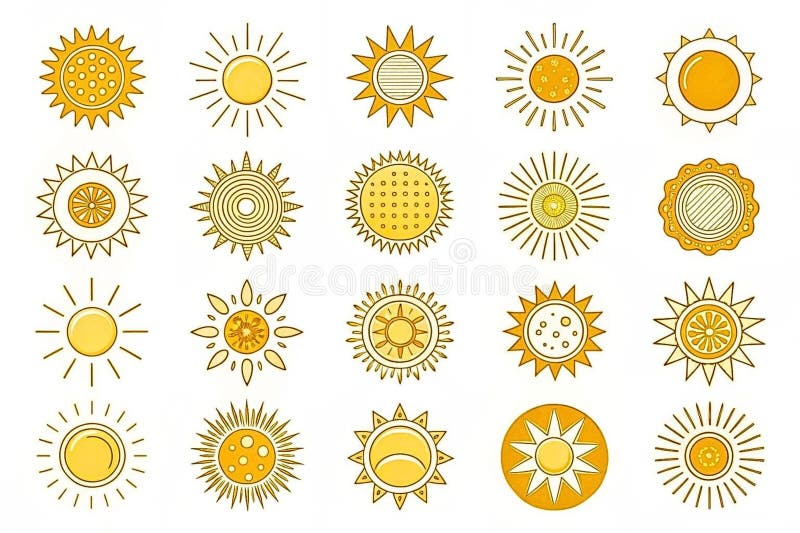 Sunray Styles Stock Illustrations – 12 Sunray Styles Stock ...
