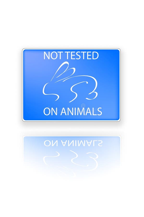 Stop kill animals stock vector. Illustration of safety - 8528407