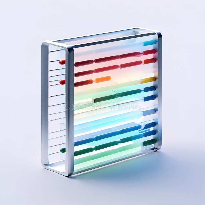 Icon of Abacus, Glossy Glass Style Stock Illustration - Illustration of ...