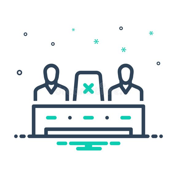 Mix Icon for Absence, Absent and Missing Stock Vector - Illustration of ...