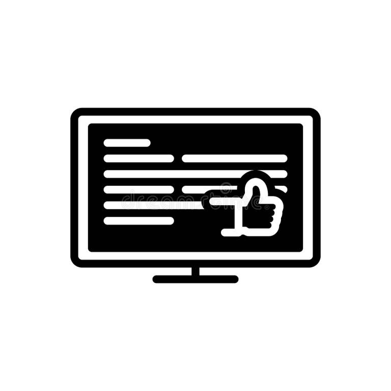 Black Solid Icon for Absolutely, Perfectly and Completely Stock Vector ...