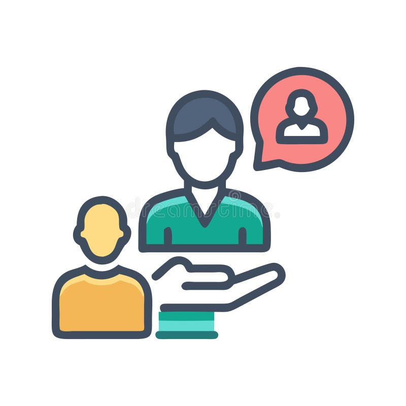 Icon for Academic Advisors stock vector. Illustration of vector - 351936743