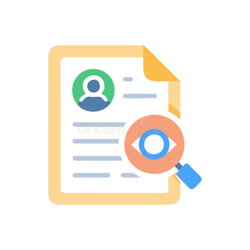 Icon for Academic Peer Reviews Stock Vector - Illustration of analysis ...