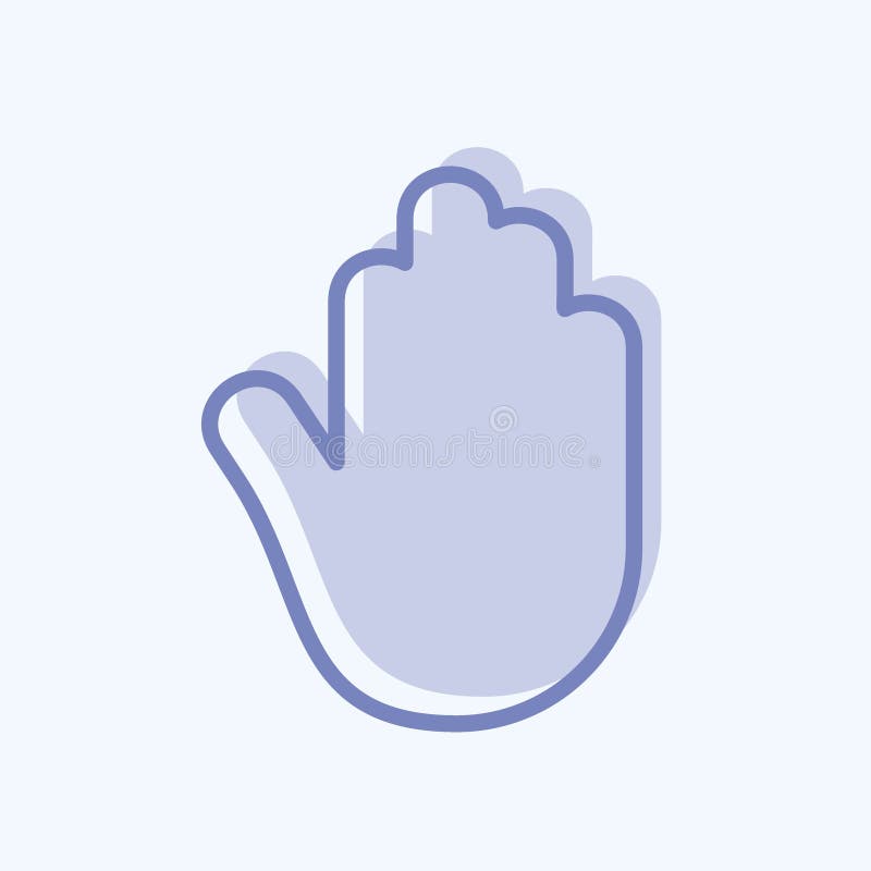 Icon Accessibility. Suitable for Mobile Apps Symbol. Two Tone Style ...