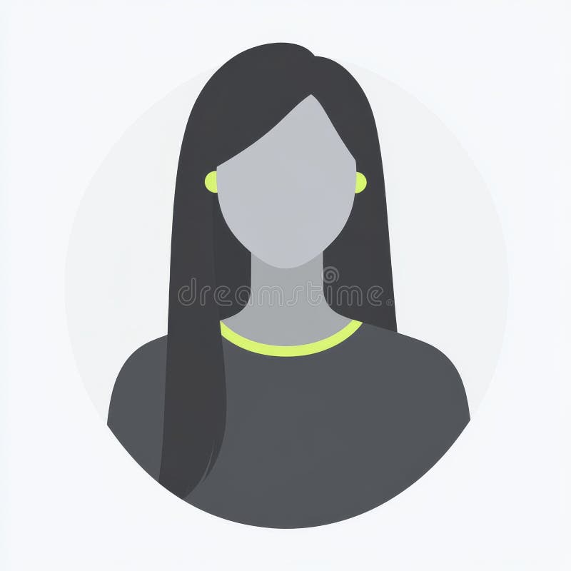 Icon for an Account on Social Media, an Empty Frame for a Profile ...