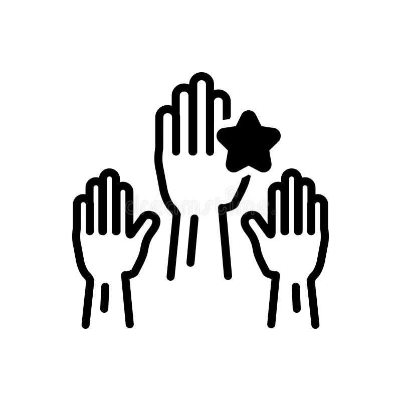 Black Solid Icon for Accountable, Liable and Answerable Stock Vector ...