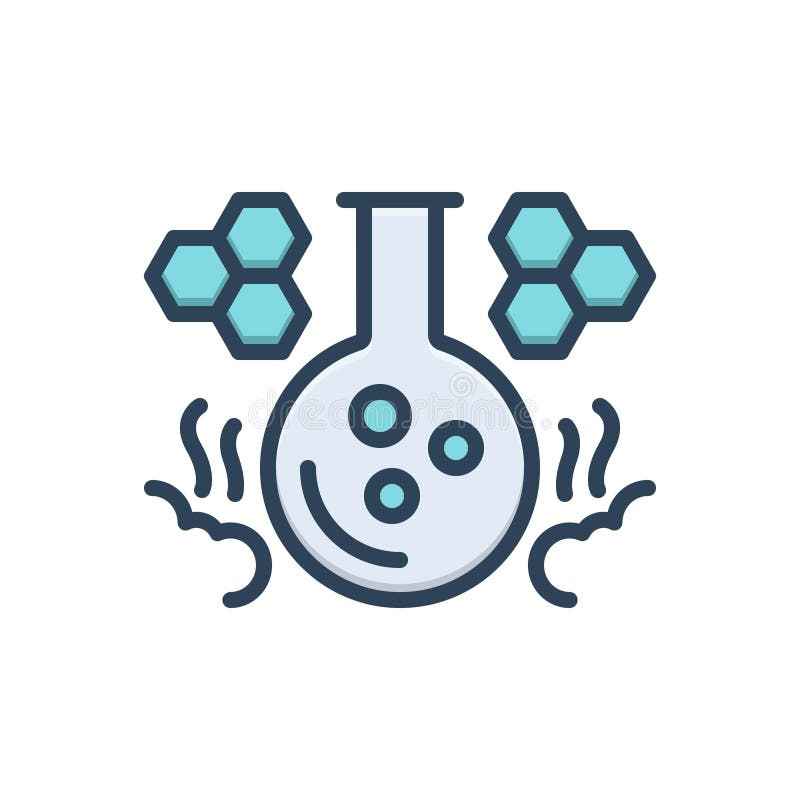 Mix Icon for Acid, Bottle and Beaker Stock Vector - Illustration of ...