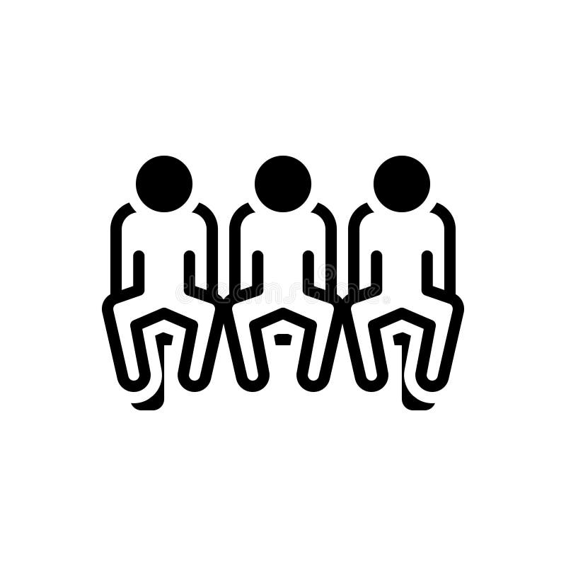 Black Solid Icon for Adjust, Coordinate and Arrange Stock Vector ...