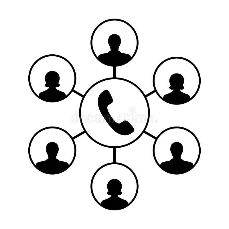 Callers Clients Stock Illustrations – 2 Callers Clients Stock ...