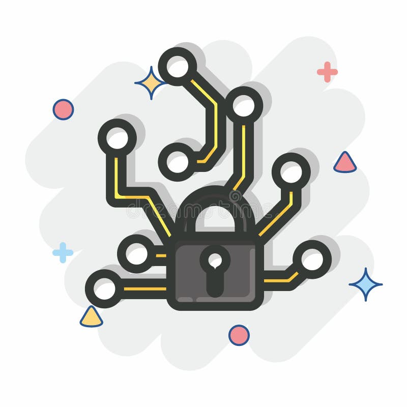 Icon Adversarial Attacks. Related To Machine Learning Symbol. Comic ...