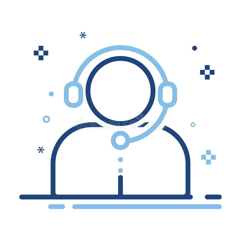Icon of Agent Help Service Support Man Speaker Icon Customer Support ...
