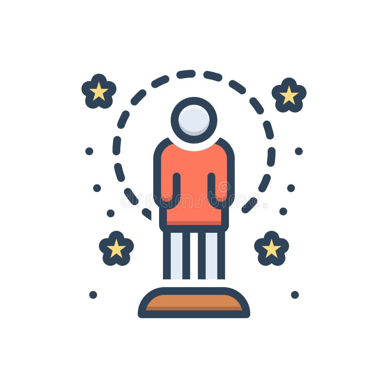 Color Illustration Icon for Amazing, Mind Blowing and Shocking Stock ...