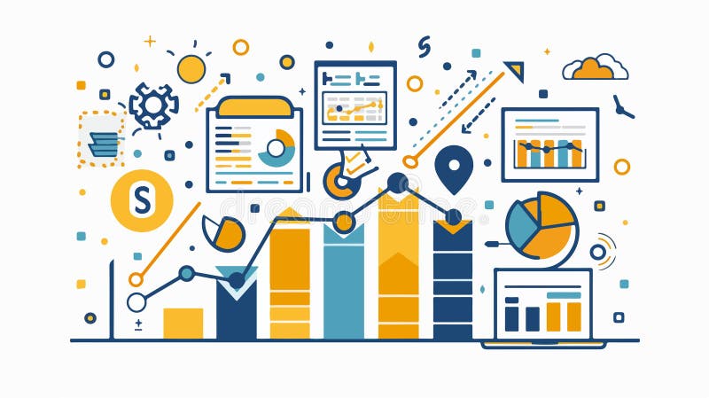 Analytical Chart Icon: Professional Business Data Visualization Tool ...