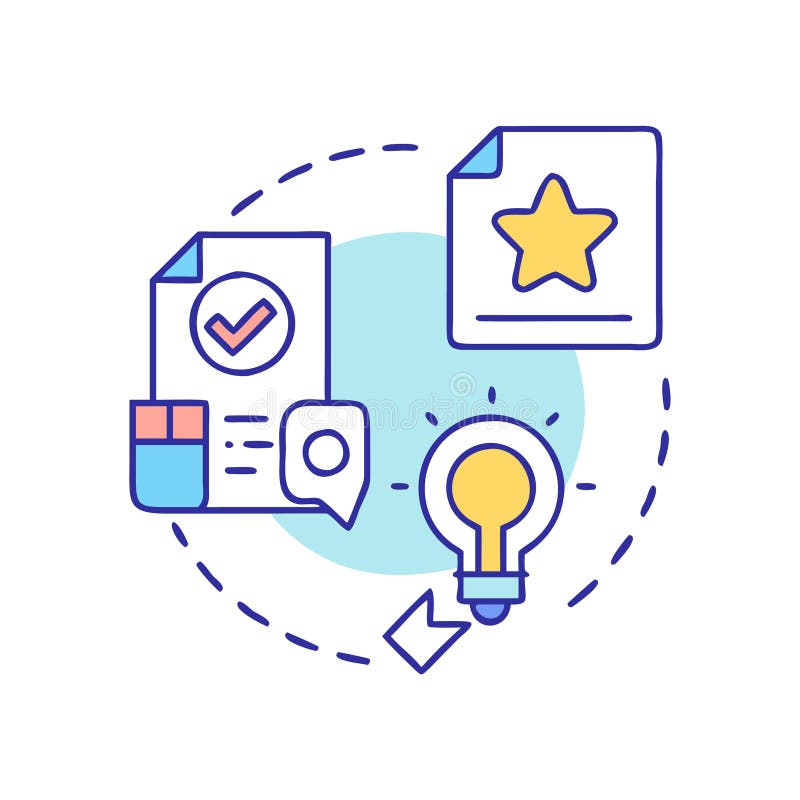 Icon for Analyzing Product Strategy Effectiveness Stock Vector ...