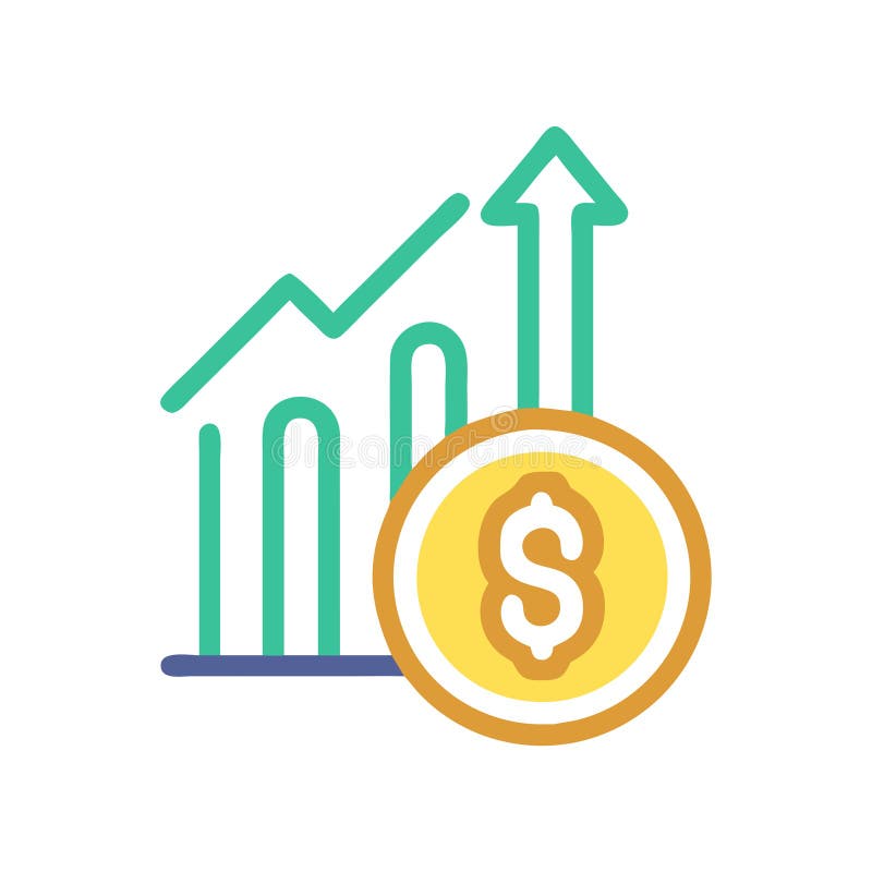 Icon for Analyzing Profit Performance Stock Vector - Illustration of ...