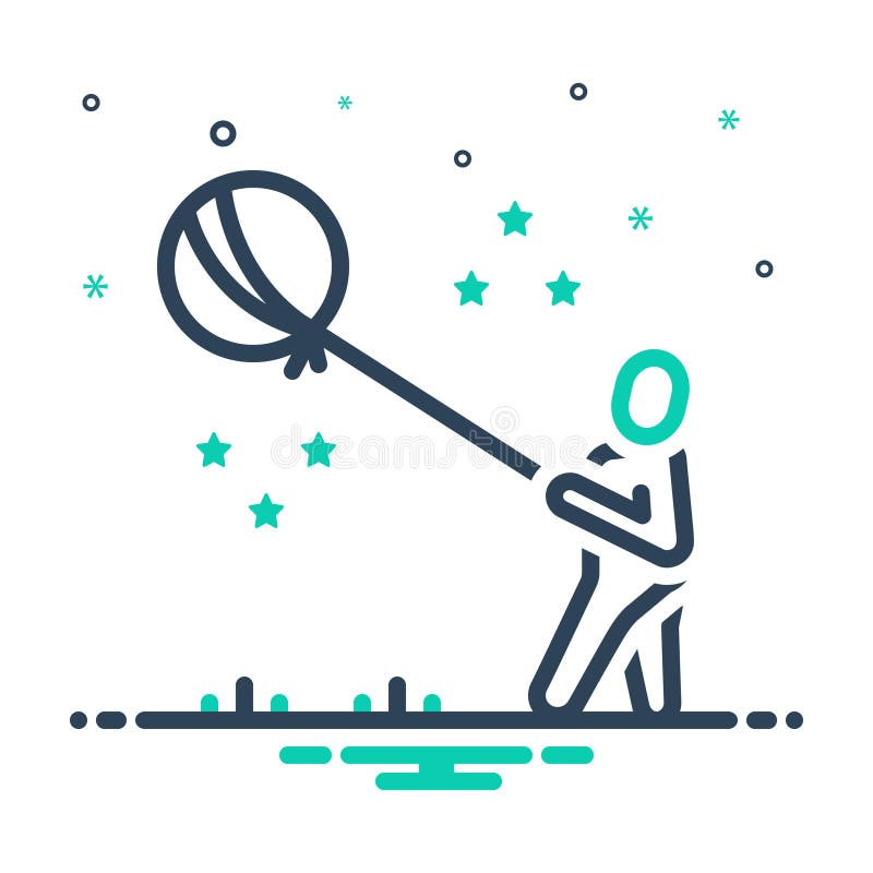 Mix Icon for Anyway, Anyhow and Ballon Stock Vector - Illustration of ...