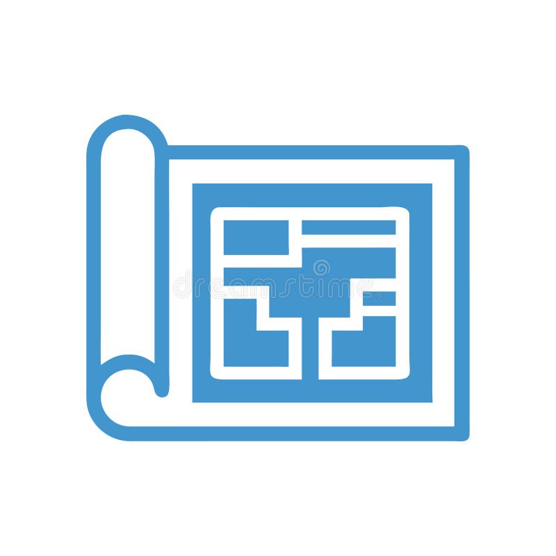 Icon for Architectural Planning Stock Vector - Illustration of ...