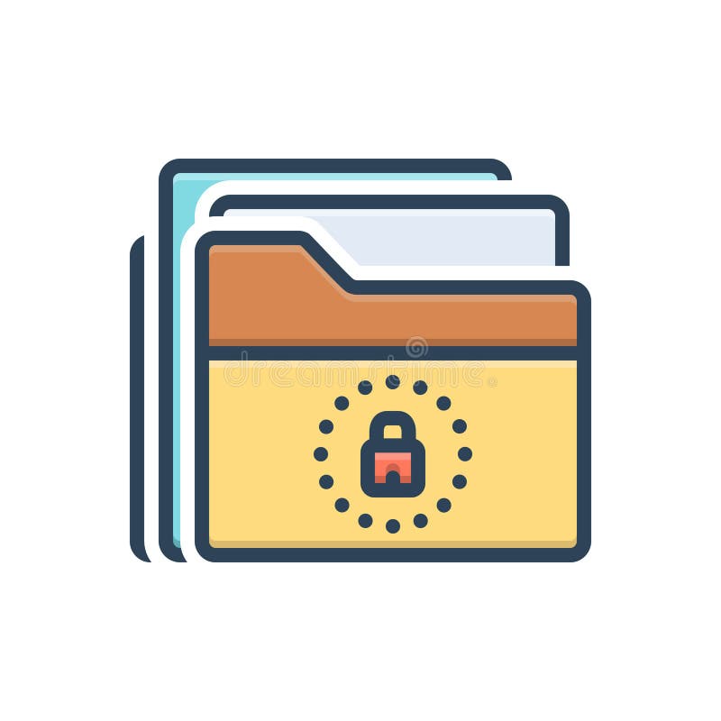 Secured Files Stock Illustrations – 318 Secured Files Stock ...