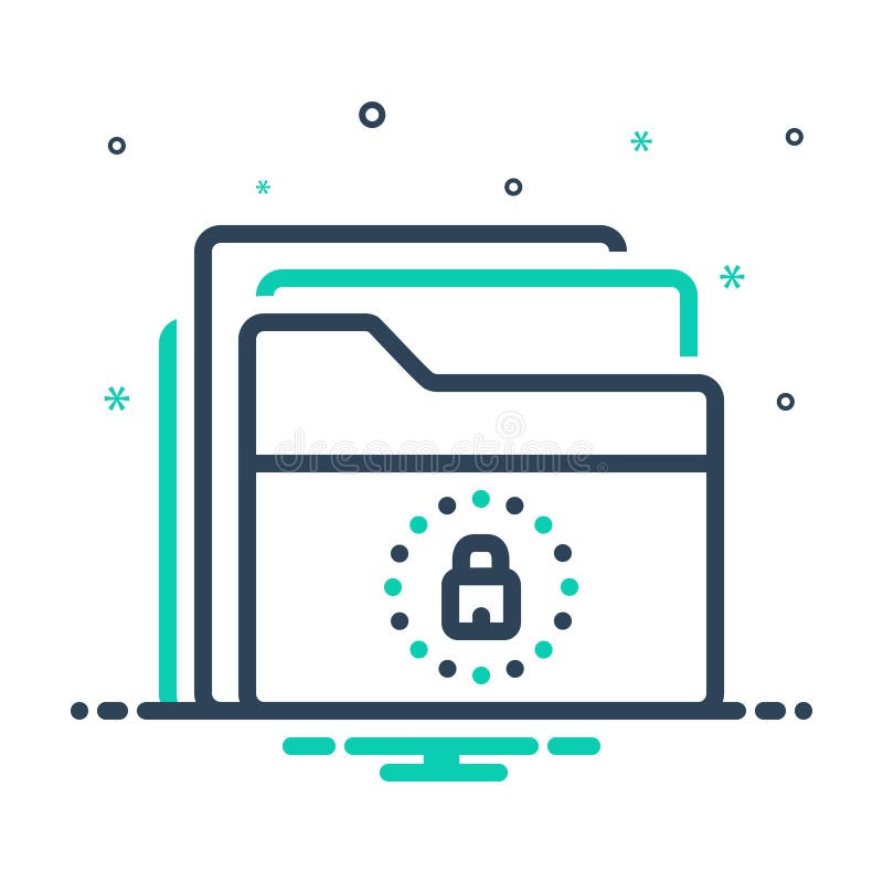 Secured Files Stock Illustrations – 318 Secured Files Stock ...