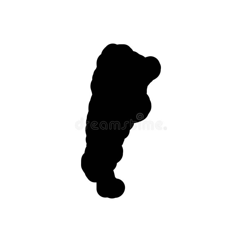 Black Solid Icon for Arg, Country and State Stock Illustration ...
