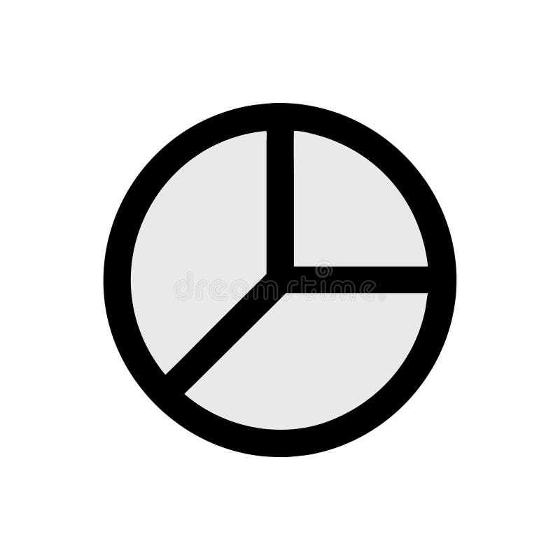 Icon for Arithmetic Fractions Stock Vector - Illustration of student ...