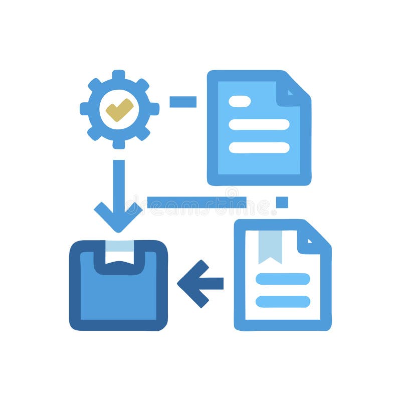 Icon for Assessing Inventory Management Practices Stock Vector ...