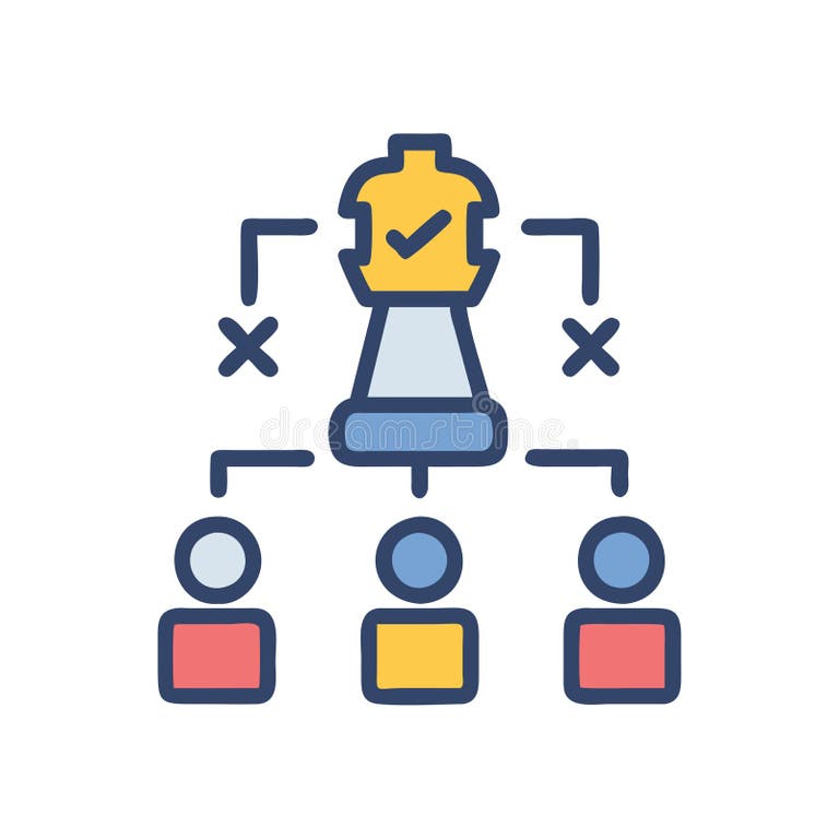 Icon for Assessing Product Strategy Alignment Stock Vector ...