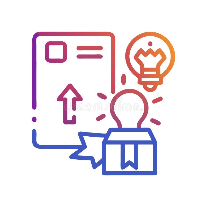 Icon for Assessing Product Strategy Practices Stock Vector ...