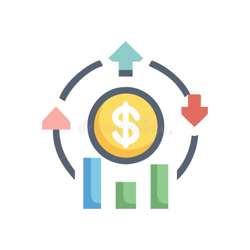 Icon for Assessing Profit Distribution Methods Stock Vector ...