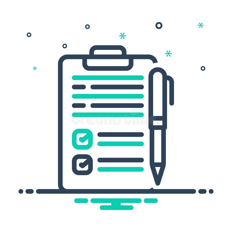 Worksheet Icon Pen Stock Illustrations – 262 Worksheet Icon Pen Stock ...