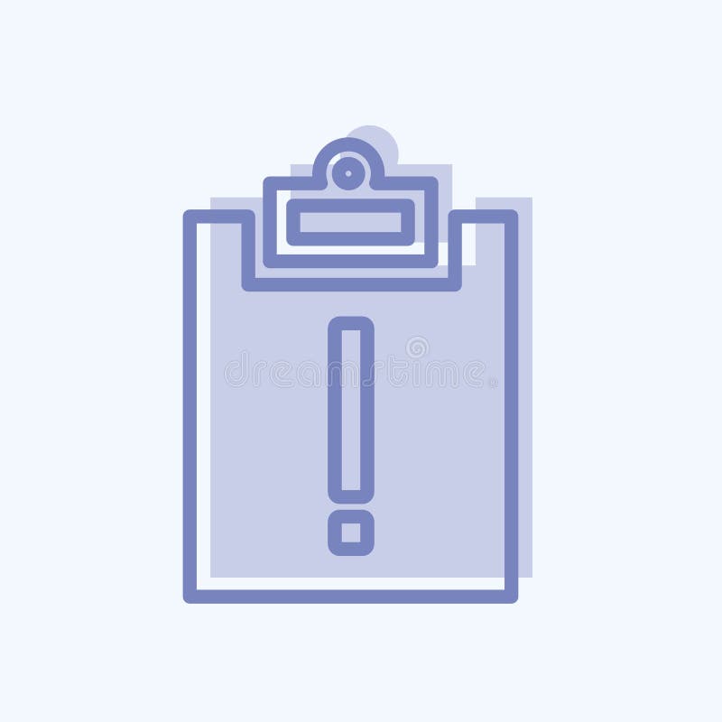 Icon Assignment Late. Suitable for Infographics Symbol. Flat Style ...