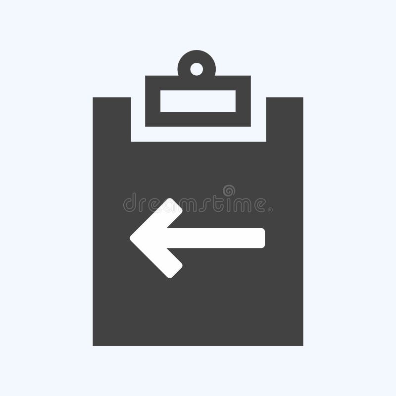 Icon Assignment Late. Suitable for Infographics Symbol. Flat Style ...