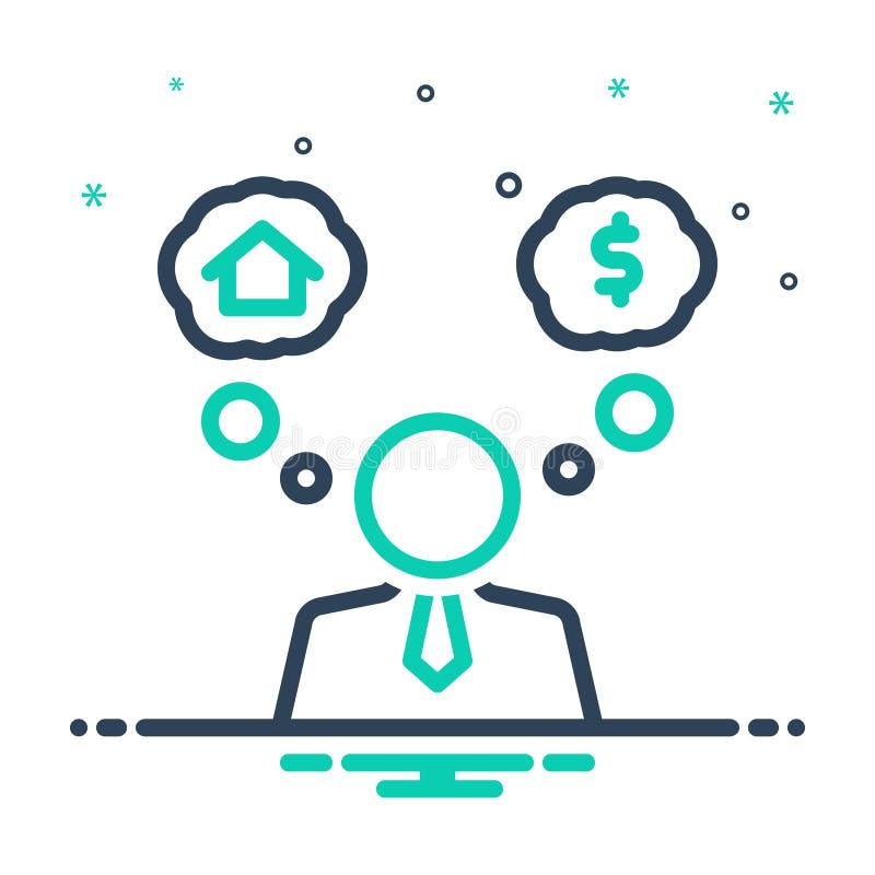 Mix Icon for Assume, Suppose and Consider Stock Vector - Illustration ...