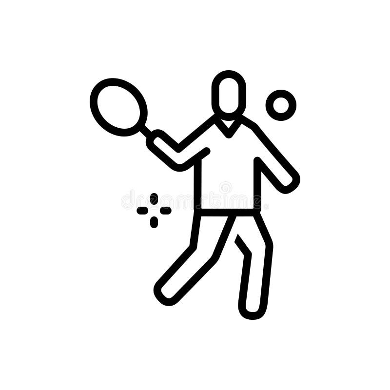 Athleticsbadminton Stock Illustrations – 1 Athleticsbadminton Stock ...