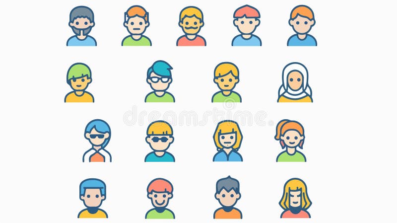 Identity Avatar Icon for Professional Branding and User Profile ...
