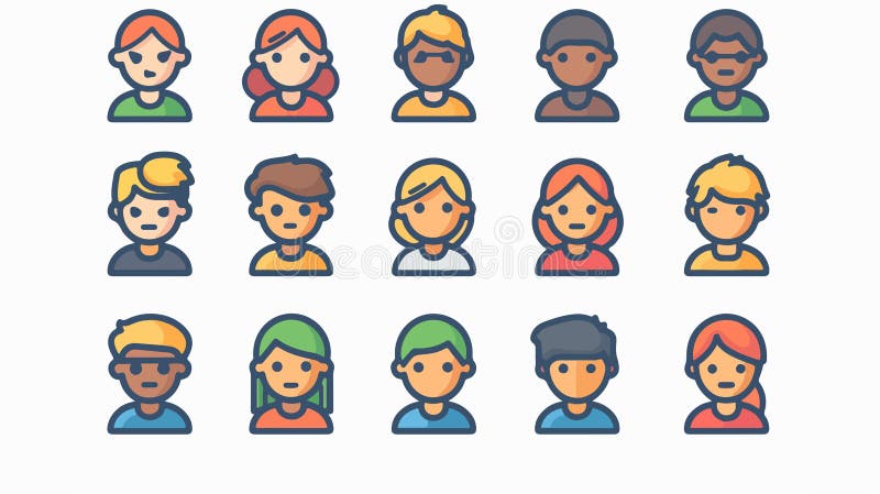 Identity Avatar Icon for Professional Branding and User Profile ...