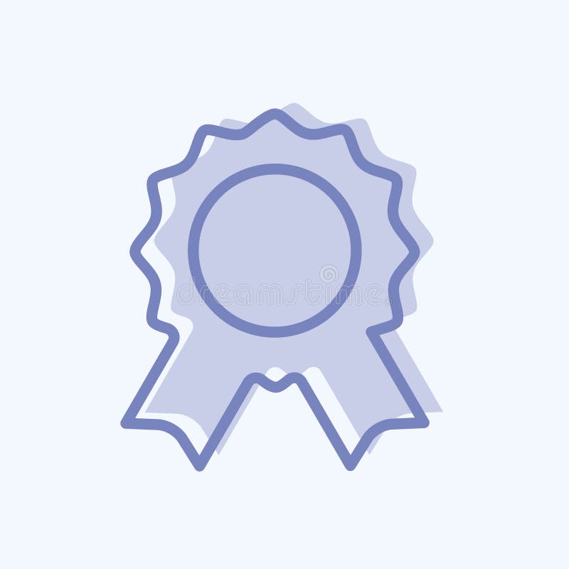 Icon Badge. Suitable for Party Symbol. Two Tone Style. Simple Design ...