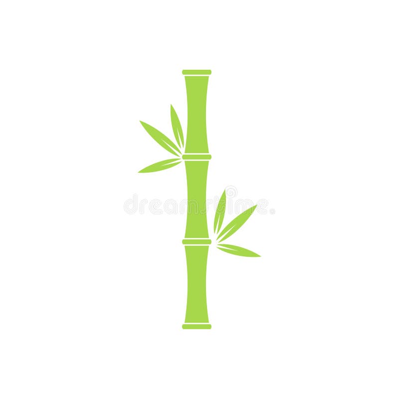 Icon of bamboo tree stock vector. Illustration of japanese - 193928548