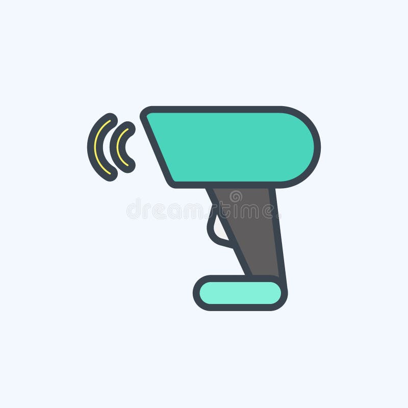 Icon Barcode Scanner. Related To Black Friday Symbol. Shopping Stock ...