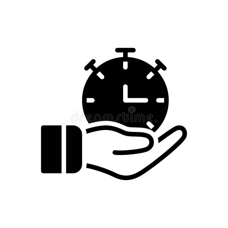 Black Solid Icon for is, Begin and Start Stock Vector - Illustration of ...