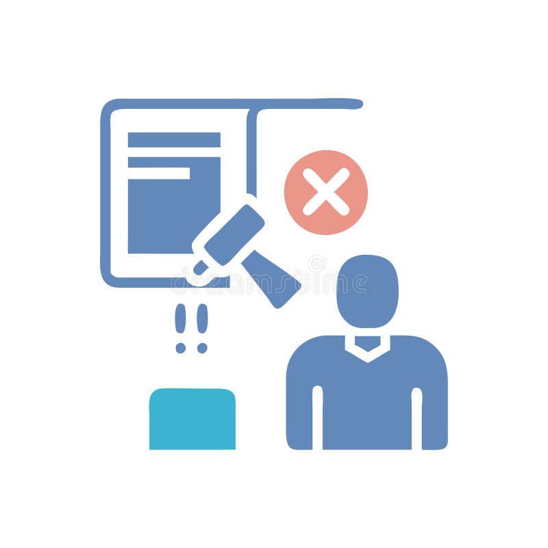 Icon for Behavioral Management Stock Vector - Illustration of line ...