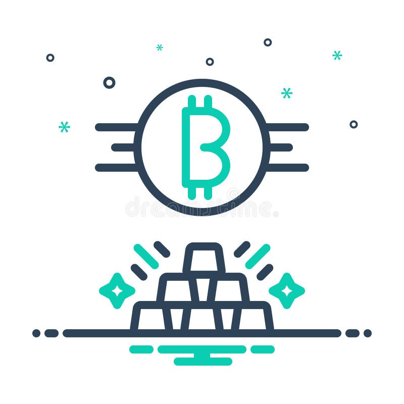 Mix Icon for Billion, Money and Investment Stock Vector - Illustration ...