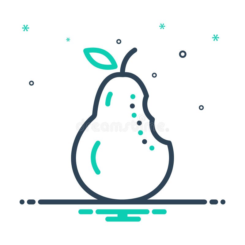 Pear Bite Vector Stock Illustrations – 201 Pear Bite Vector Stock ...