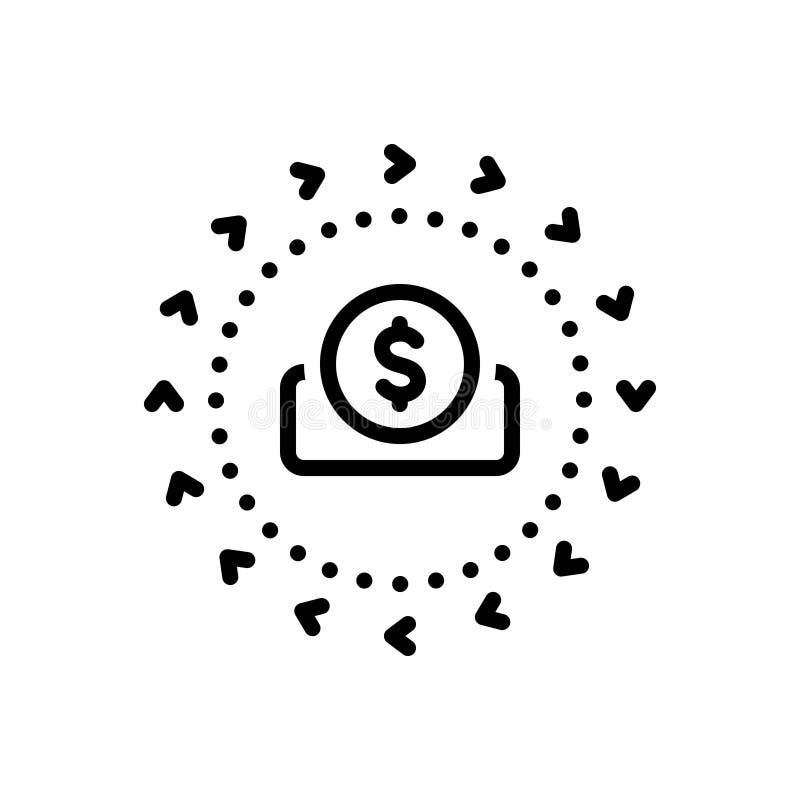 Remittance Line Icons Collection. Transfer, Payment, Transaction, Cross ...