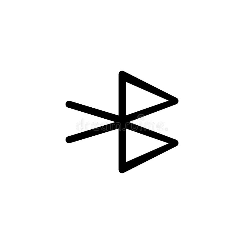 Bluetooth Icon. Data Transfer Symbol Editorial Photography ...