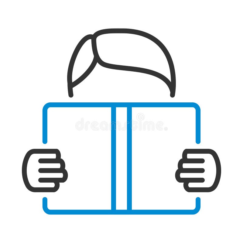 Boy Reading Book Outline Stock Illustrations – 1,639 Boy Reading Book ...