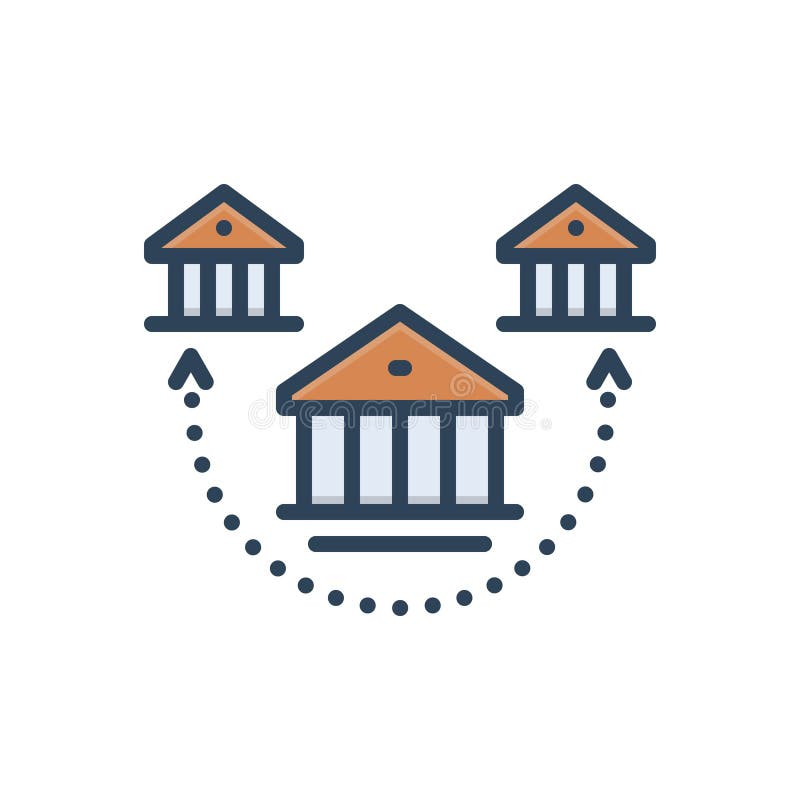 Color Illustration Icon for Branch, Offshoot and Bough Stock ...