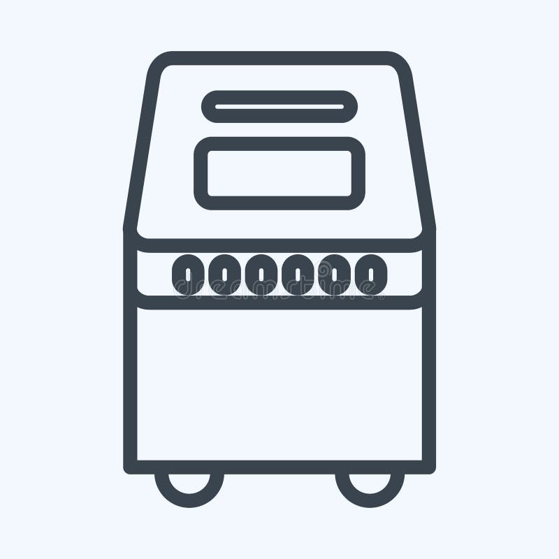 Kitchen Appliances Vector Silhouette Icon Set Stock Illustrations ...